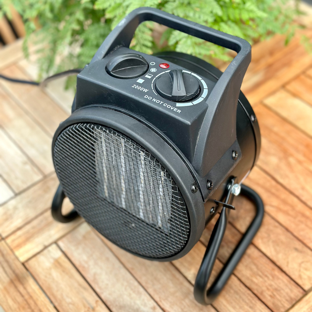NEW Round 2kw Fan Heater – Sproutwell Greenhouses