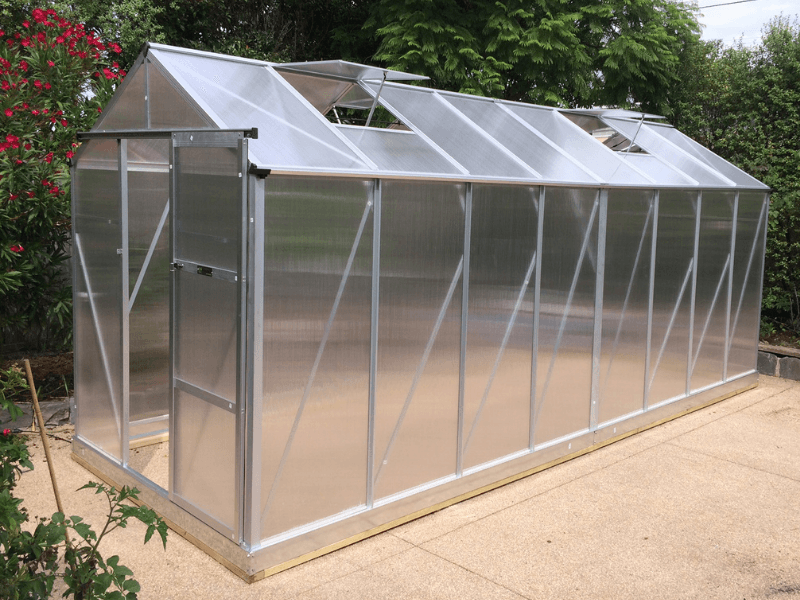 Garden Pro Narrow Greenhouse 5000 (5m x 1.9m) – Sproutwell Greenhouses