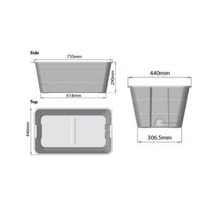 Large Self Watering Pots Australia | Sproutwell Greenhouses